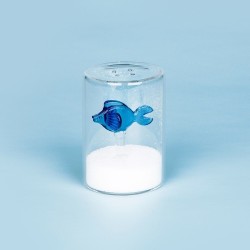 SALIERE ATLANTIS FISH BLEU BALVI