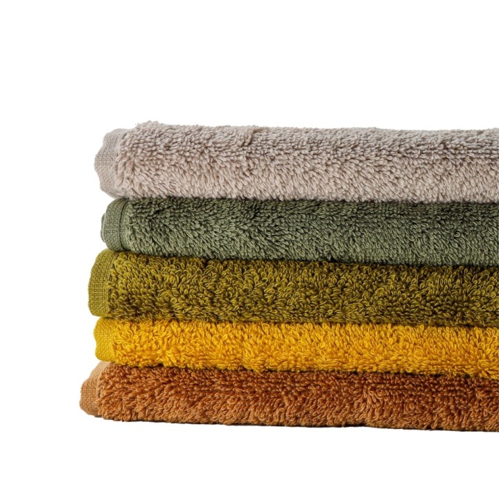 Drap de bain éponge 90X140 CM - ISSEY du linge de maison Haomy ...